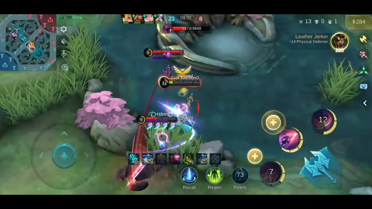 Arlott Tank Build - 20 Kills Legendary - YouTube