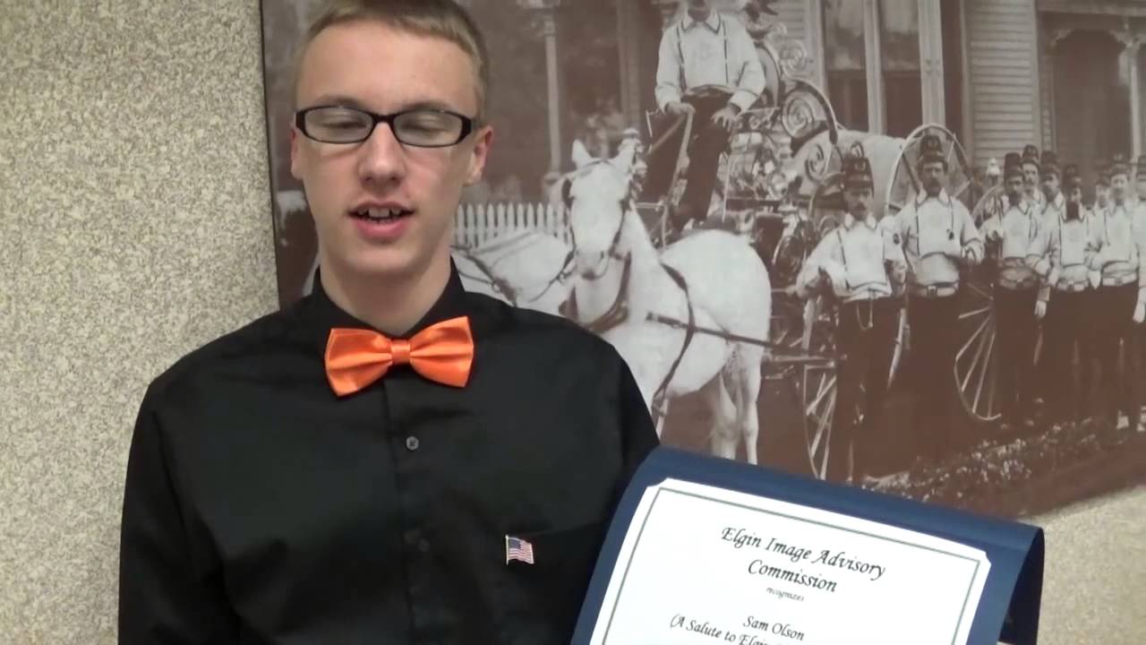 Sam Olson at the Elgin Image Awards Part 1 - YouTube