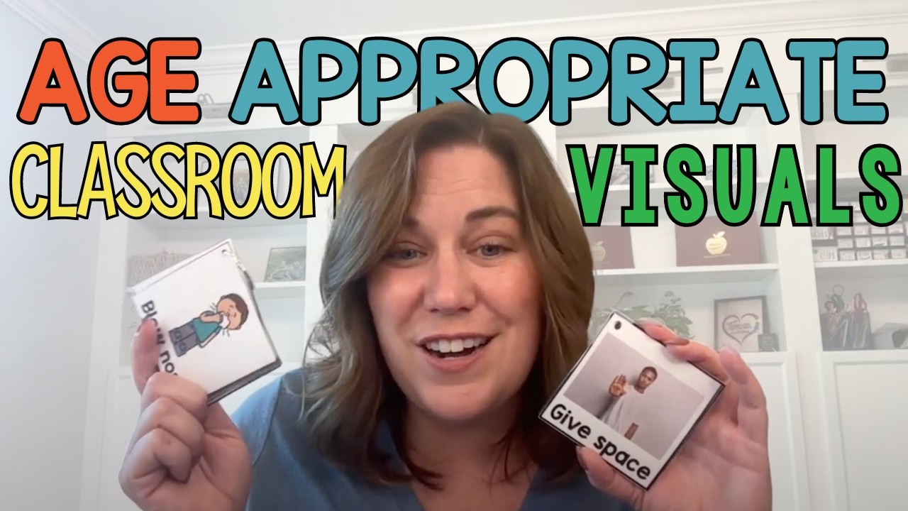 Supporting Older Students With Age-Appropriate Visuals - YouTube