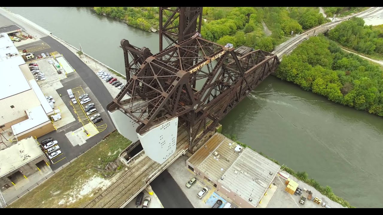 Canal Street Railroad Bridge & St. Charles Airline Bridge, Chicago IL ...