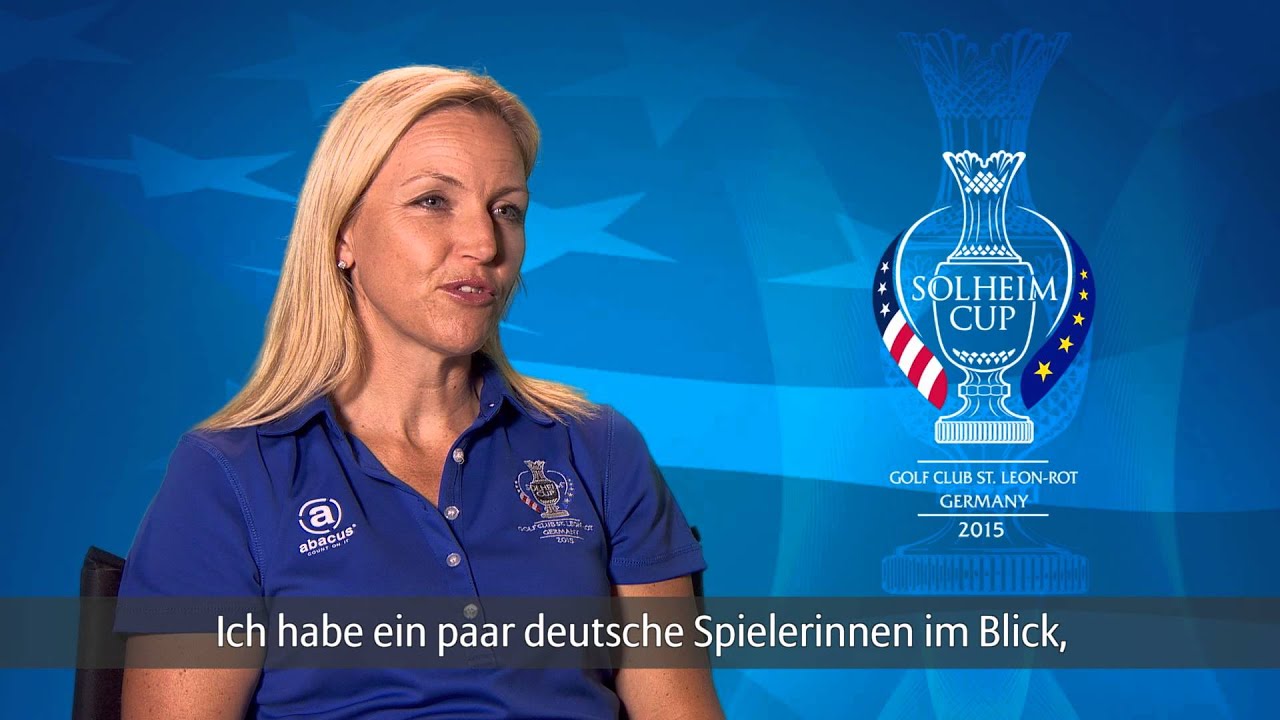 Solheim Cup 2015: Carin Koch und Paul McGinley im Dialog - YouTube
