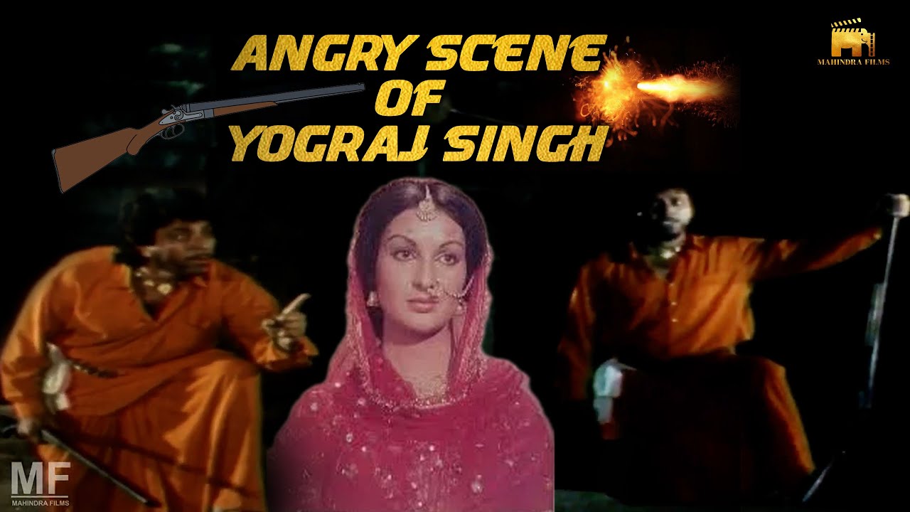 Yograj Singh VS Police | Scenes | Jatt Punjab Da | Punjabi Movie ...