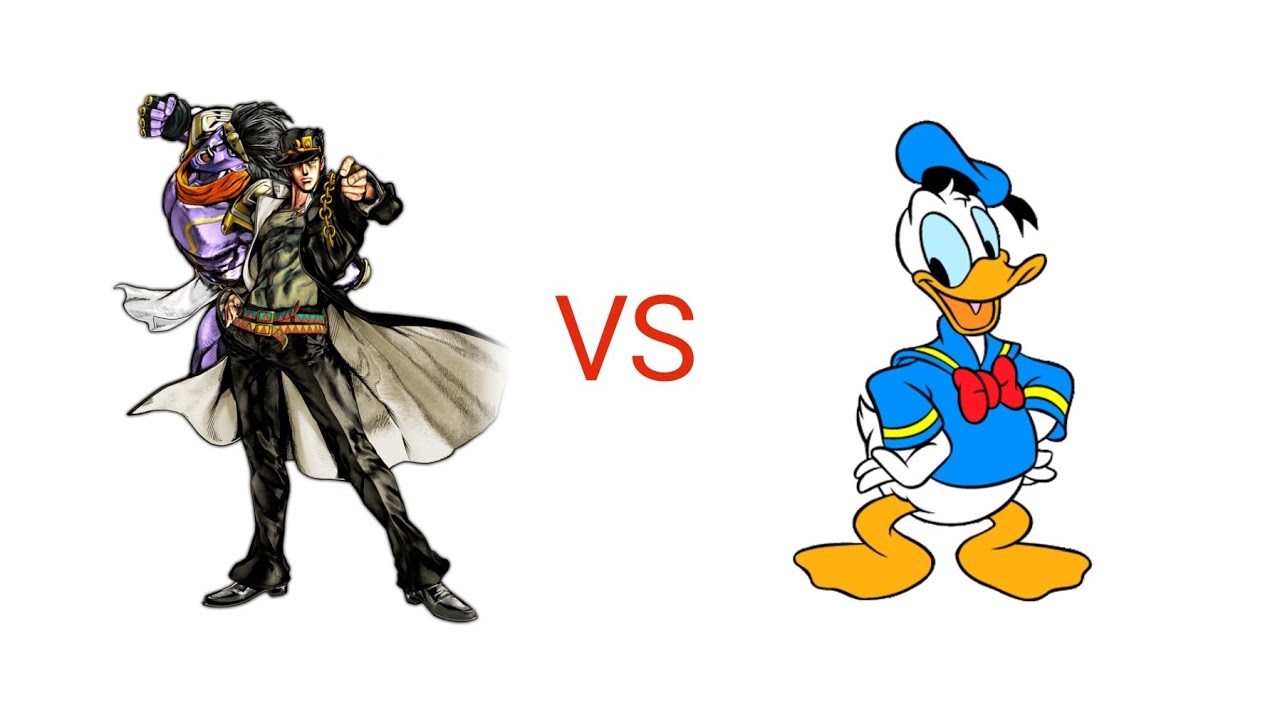 mugen jotaro kujo vs donald duck - YouTube
