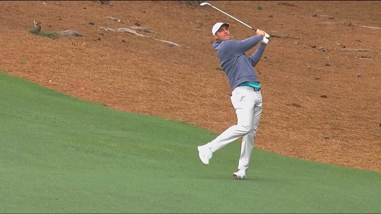 Scottie Scheffler Famous Walk Through Swing - YouTube