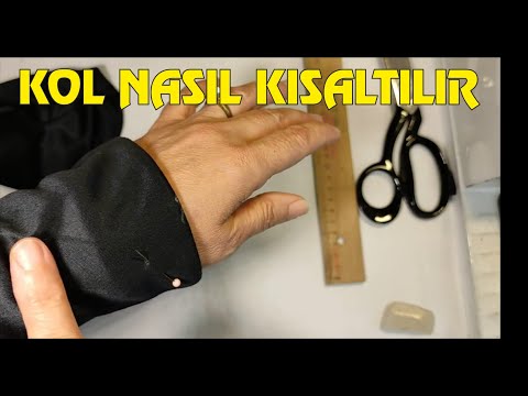 Kollarınızı kendiniz kısaltabilirsiniz KOL NASIL KISALTILIR? / KOL KISALMA, KOL KIVIRMA, KOL BÜKMESİ