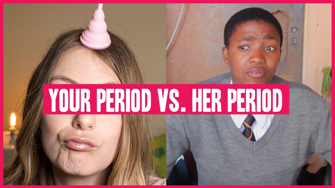 Period Struggles You Never Knew | LilyCupProject - YouTube