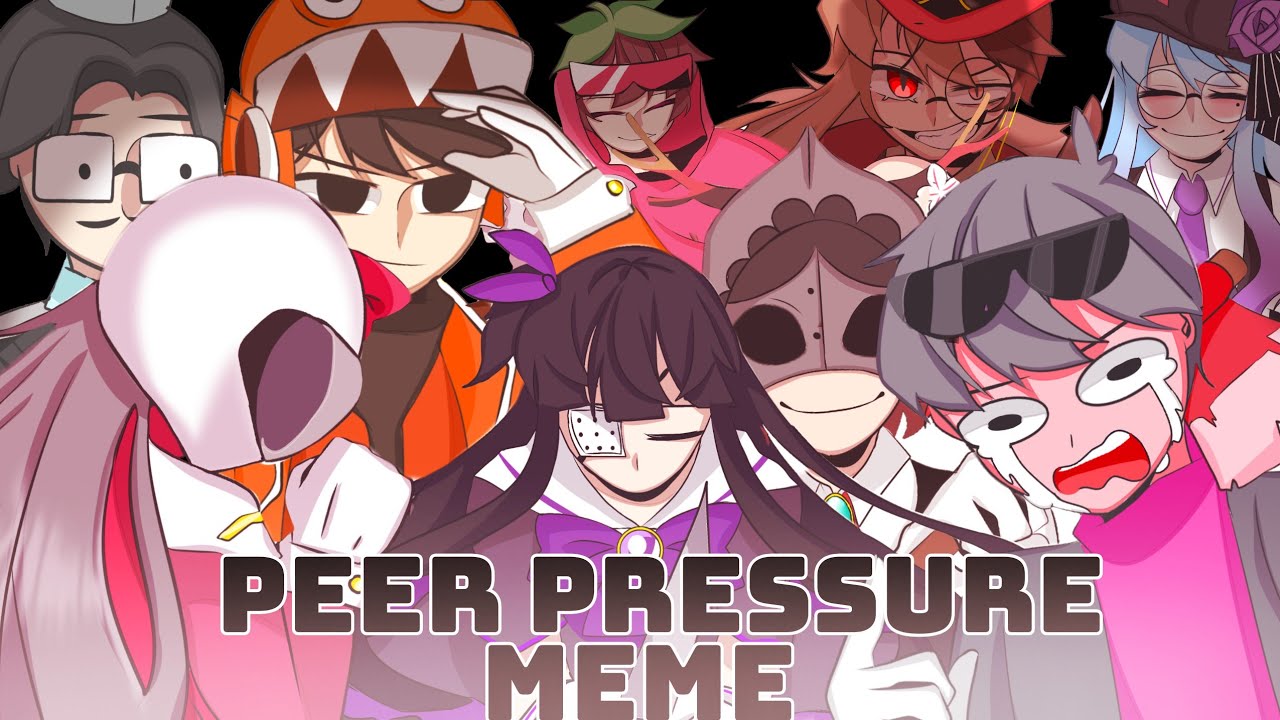 [샌박전대] peer pressure meme - YouTube