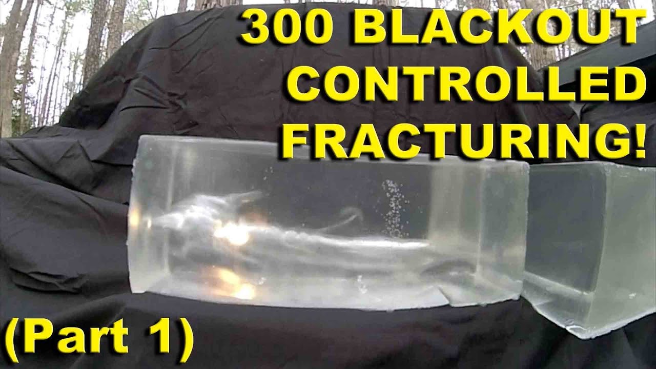 300 BLACKOUT Controlled Fracturing! 170gr Fragmenting Subsonic by ...