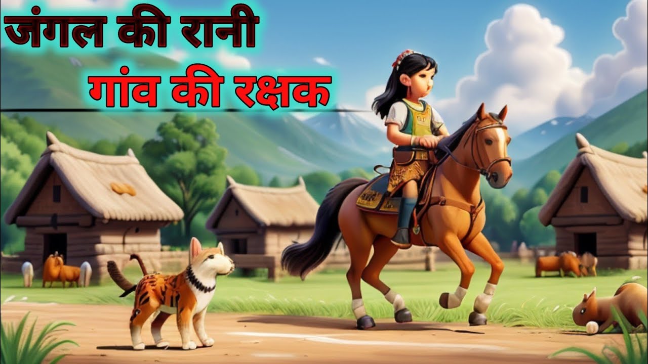 जंगल की रानी गांव की रक्षक||Jungle Ki Rani Gaanv Ki Rakshak||3D ...