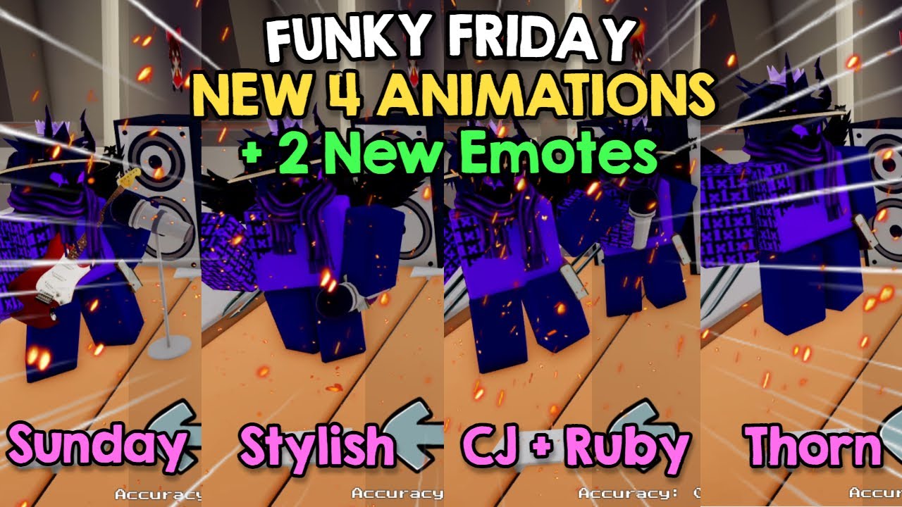 Funky Friday | !! NEW BIGGEST UPDATE 4 NEW ANIMATIONS + 2 NEW EMOTES ...