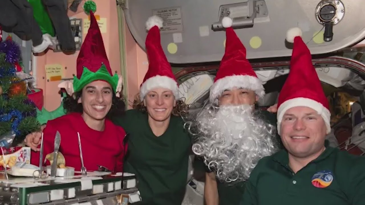 Christmas in space! How stranded astronauts are celebrating the ...