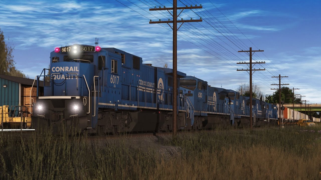 Trainz - Conrail Fort Wayne Line Trains in 1990s (🦃Thanksgiving Special!🦃) - YouTube