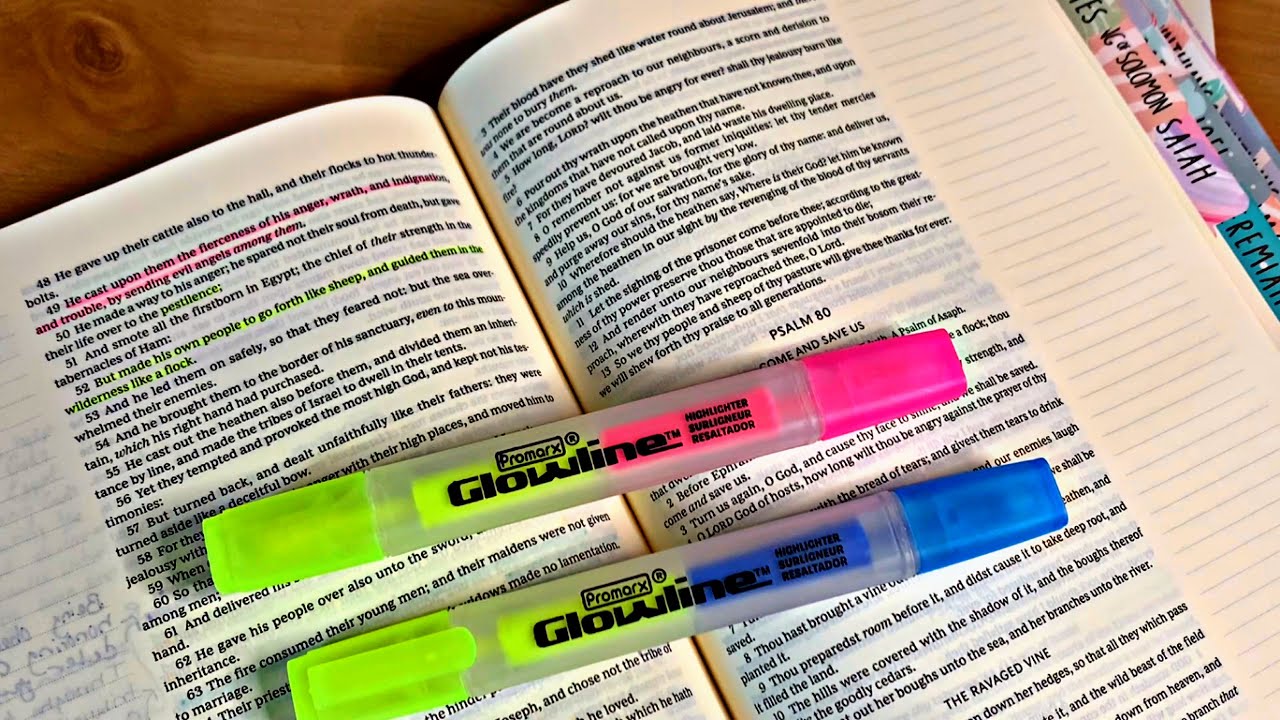 Promarx Glowline Dual Tip Highlighter - YouTube