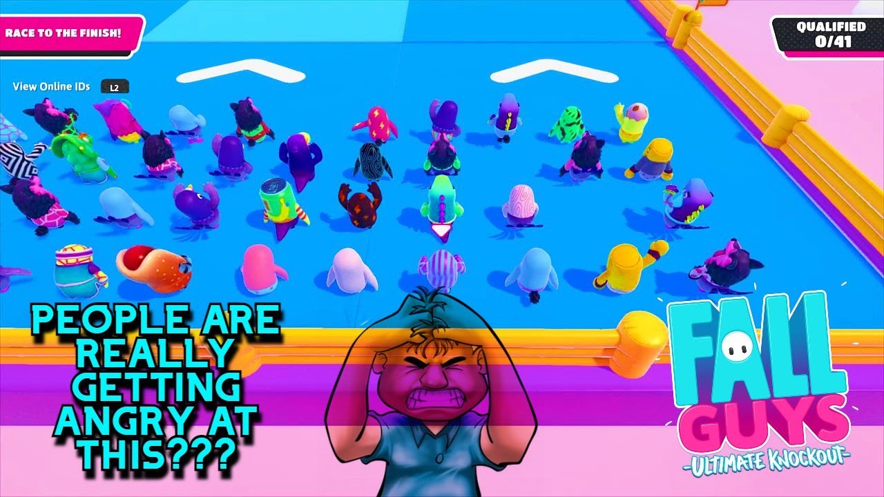 Fall Guys Ultimate Knockout - People Really Getting Angry Playing This ...