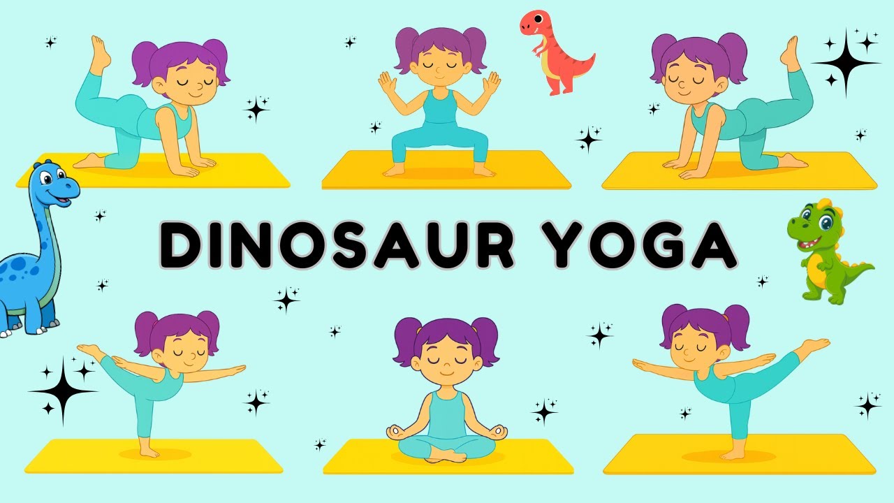 Dinosaur Yoga for Children | Strength and Balance Yoga Poses for Kids ...