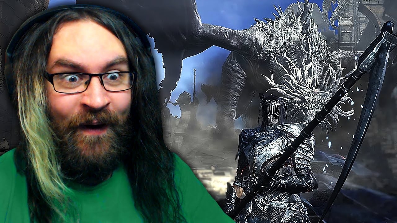 Gravetender Greatwolf & Archdragon Peak | Let's Play Dark Souls 3 - Ep ...