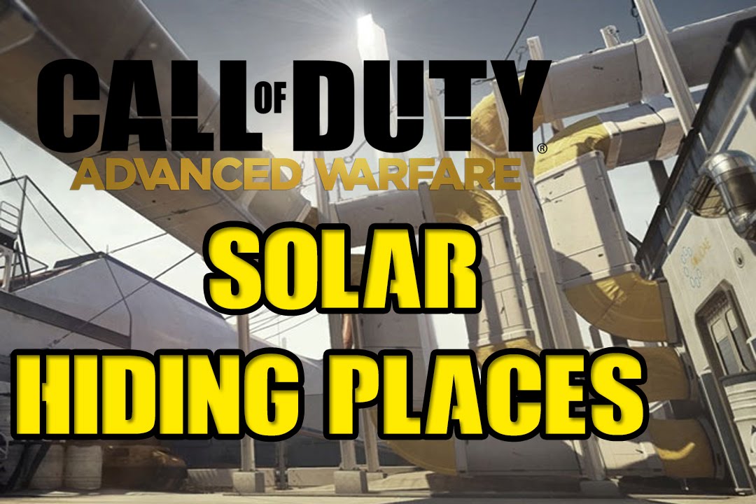 Call Of Duty: Advanced Warfare Infected Hiding Places - YouTube