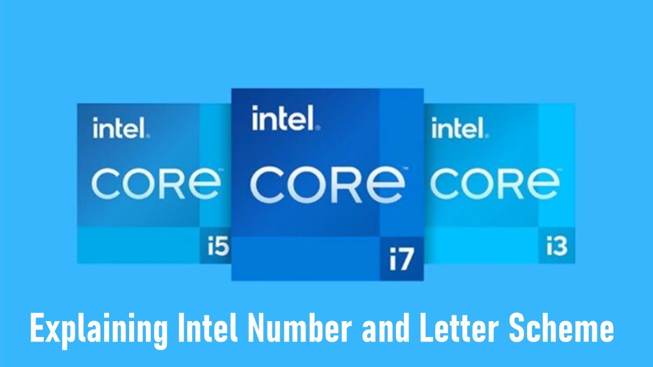 Explaining Intel CPU Numbers and Letters in | Telugu | Discuss about ...