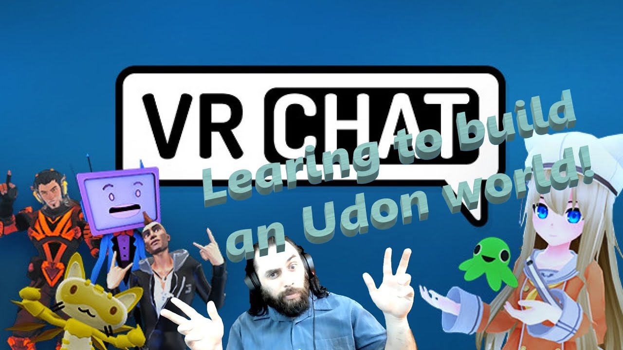 Learning how to make my first world - VRChat - YouTube