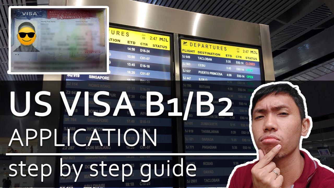 US Visa B1/B2 Application Step by Step Guide | New Visa Application ...