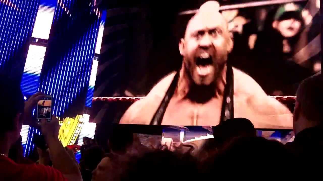 RYBACK VS KANE IN ROANOKE VA FOR MONDAY NIGHT RAW - YouTube