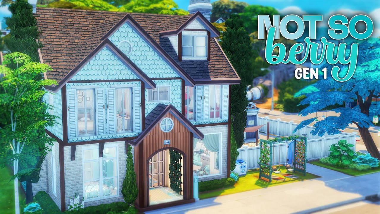 Maison du NOT SO BERRY : Génération 1 | Les Sims 4 - YouTube