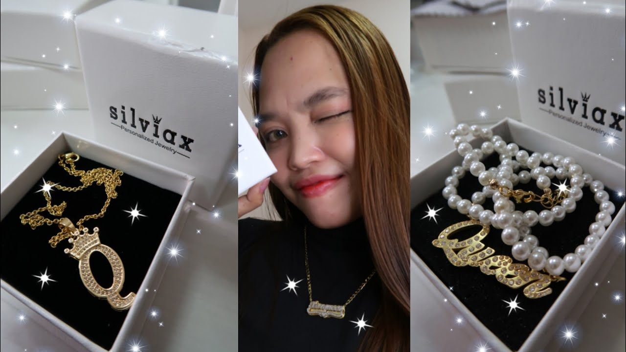 Silviax Personalized Jewelry Unboxing 🛍️ - YouTube