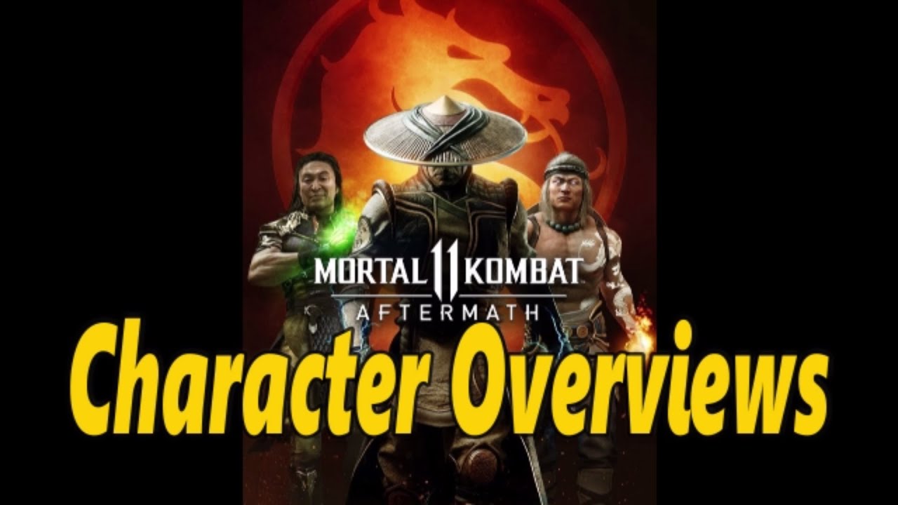 Mortal Kombat 11 Aftermath Character Overviews - YouTube