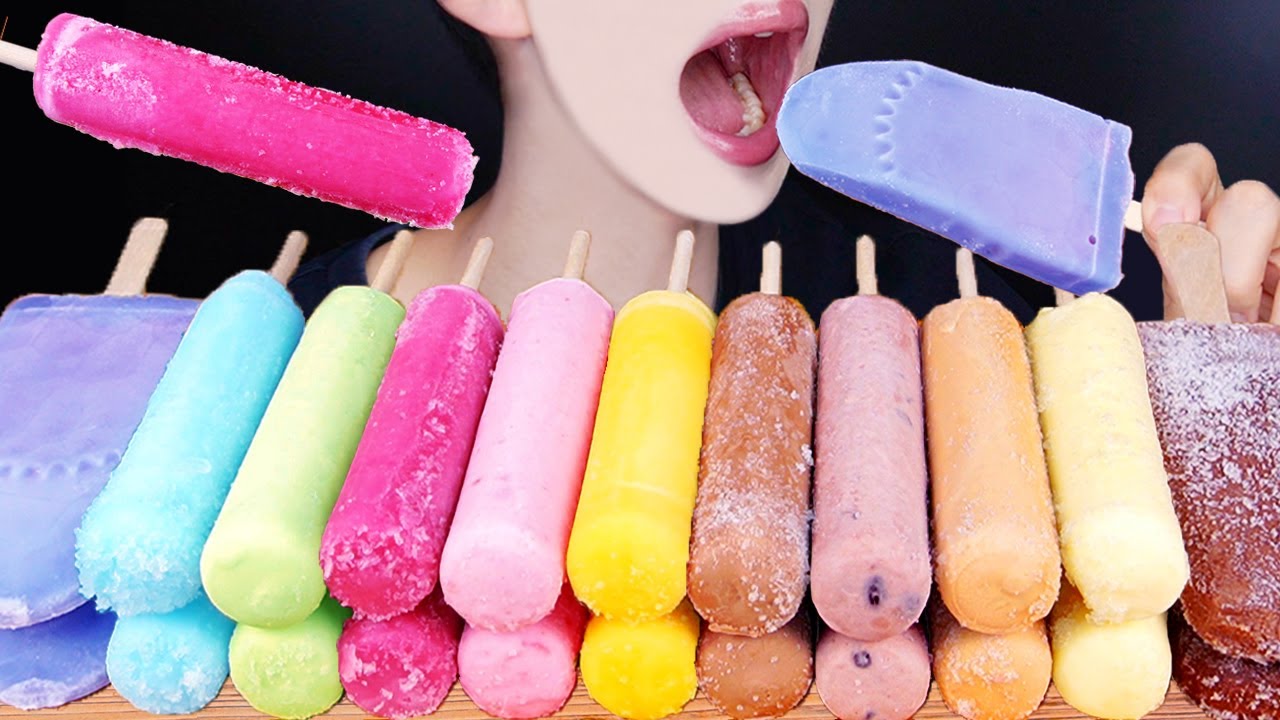Asmr Magnum Chocolate Ice Cream Bar Party Nutella Dessert Mukbang 먹방
