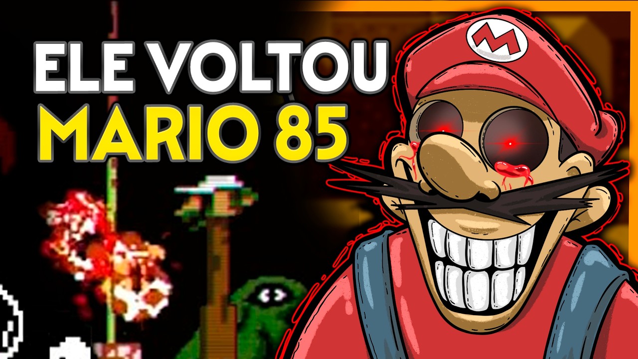Versão MACABRA do Super Mario! Lucas vs Mario MX 85 pc port remake ...