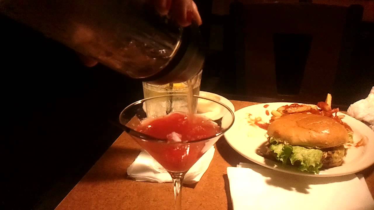 Pink Punk Cosmo from T.G.I. Fridays - YouTube