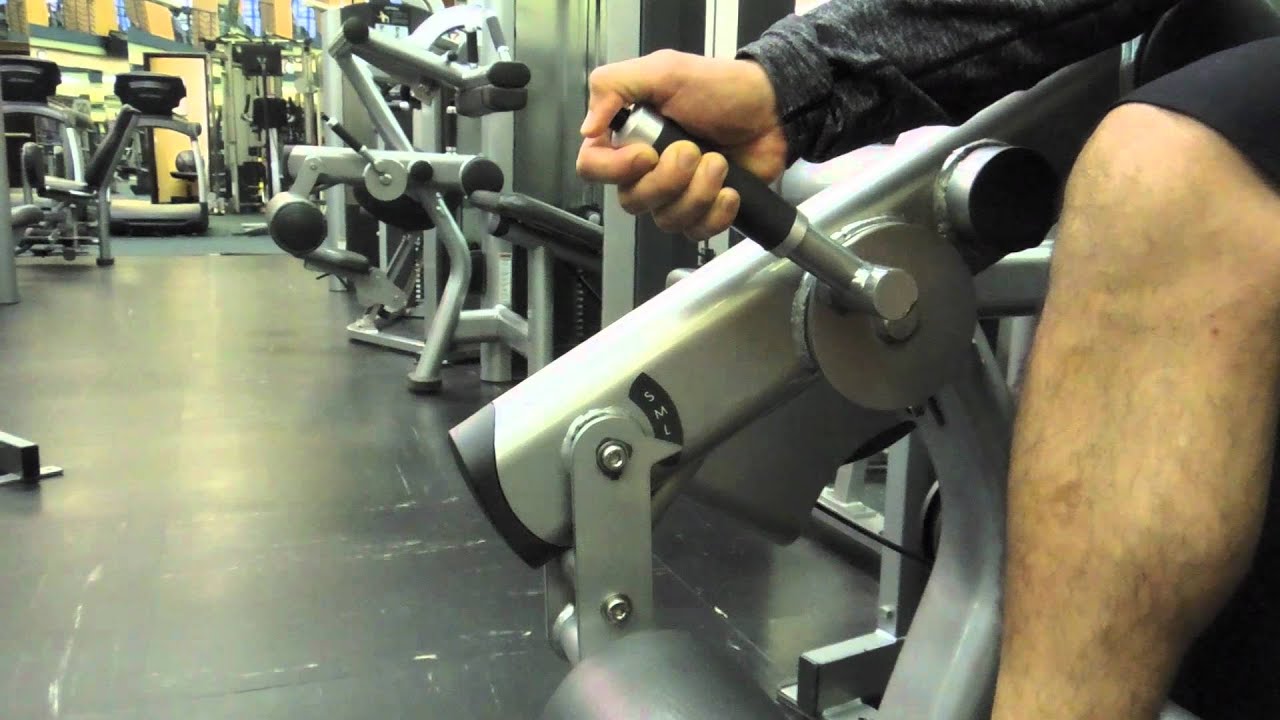 How To Use The Leg Extension Machine - Demo Video - YouTube