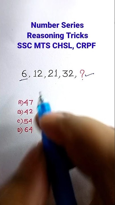 Reasoning Classes | Number Series Reasoning| Coding Decoding, SSC CGL Reasoning Questions ...