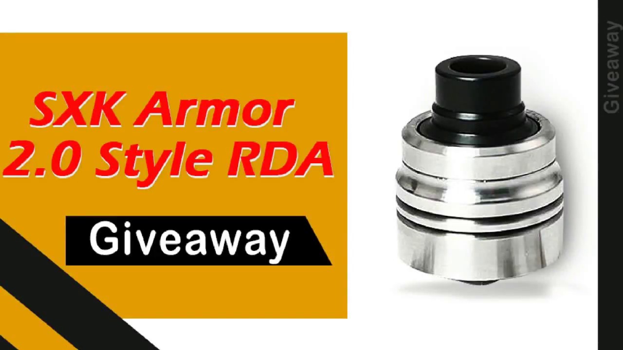 SXK Armor 2.0 Style RDA - YouTube