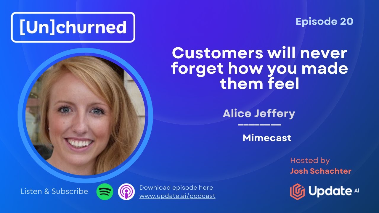 Customers will never forget how you made them feel - ft. Alice Jeffery ...