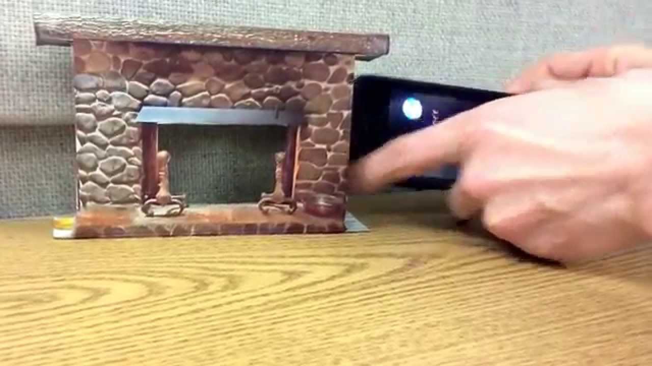 PAPERCRAFT FIREPLACE - Please comment. - YouTube