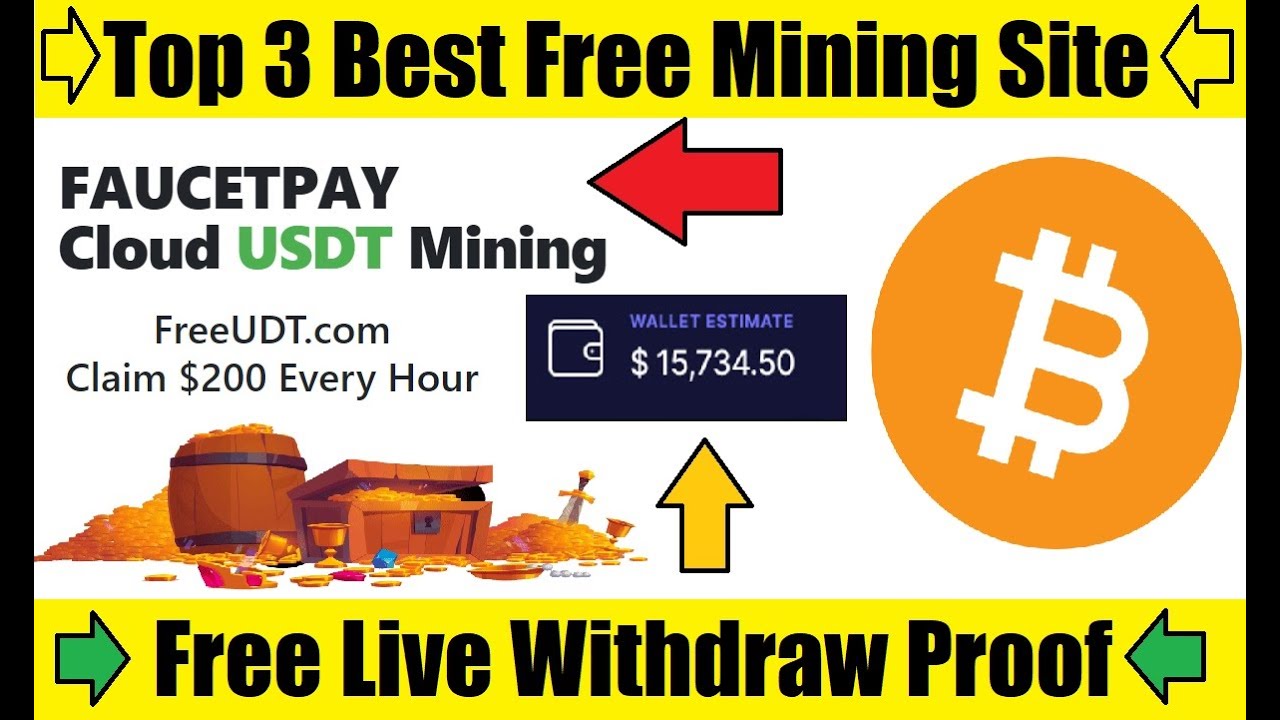 TOP 3 Free Mining Website 2024 | New Bitcoin mining | Earn free USDT ...