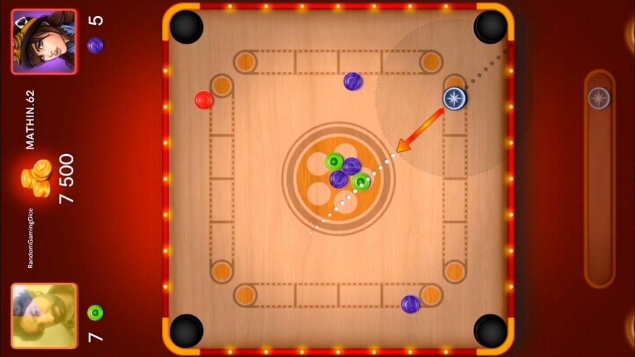 Online Carrom Board Game | Carrom Pool | Carrom Board Gameplay #84 ...