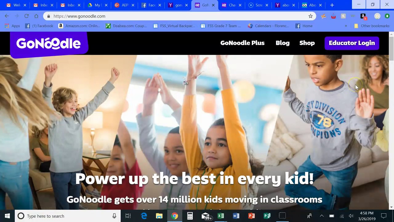 GoNoodle - YouTube