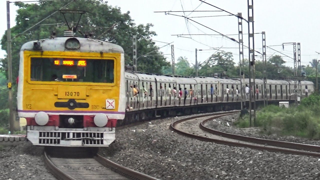 Fast & Furious Speedy Conventional EMU Trains Furiously Skipping Huge ...