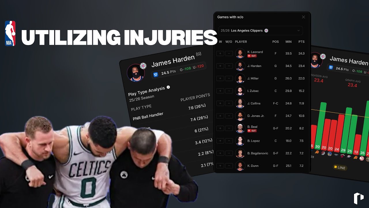 Master Prop Betting: How to Utilize Injuries - YouTube