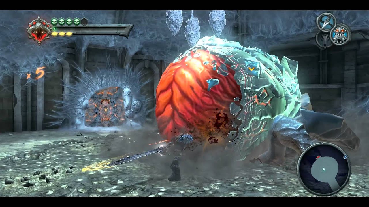 Darksiders - Mini Boss: Ice Spider - YouTube