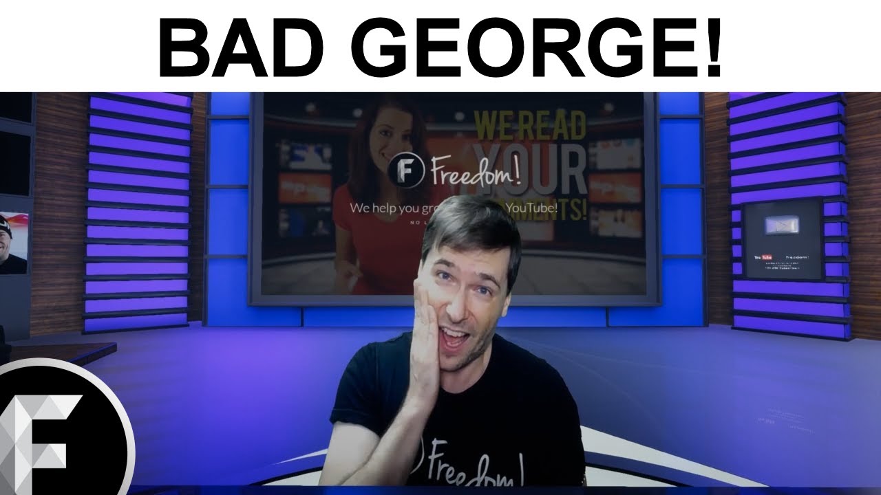 George reads your comments (Bad George!) - YouTube