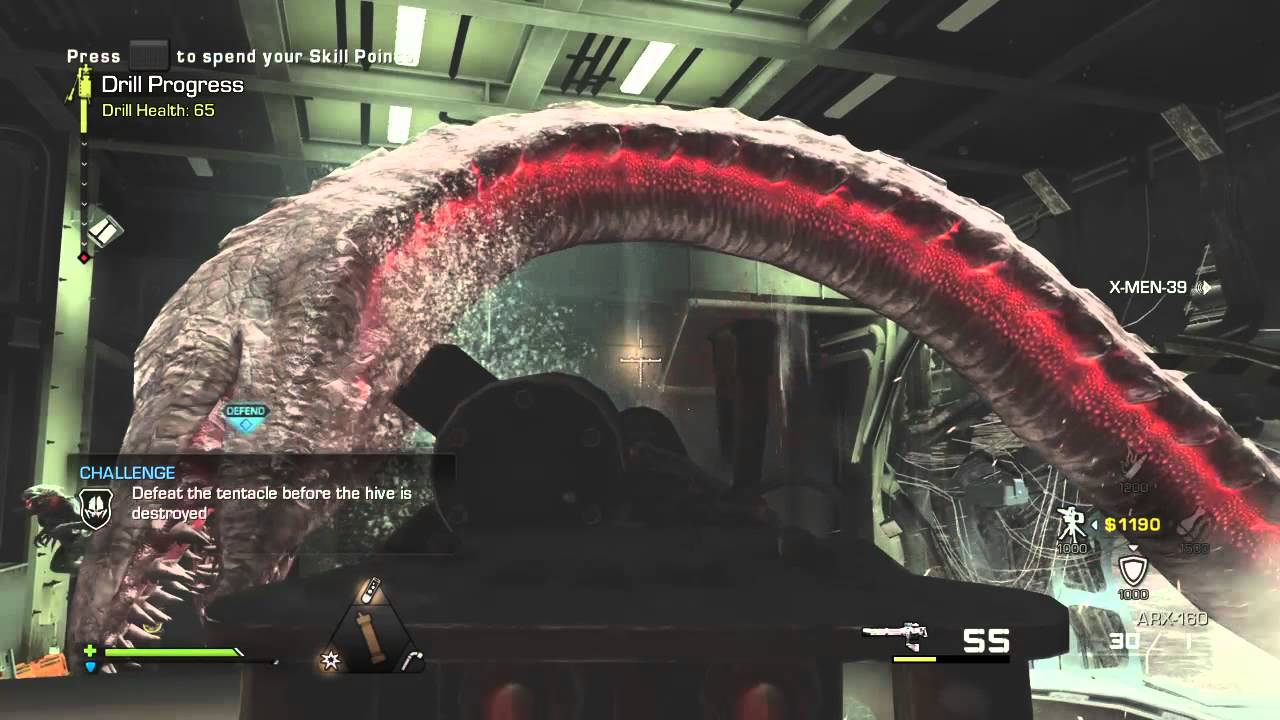 Call of Duty® Ghosts extinction mayday map part one - YouTube