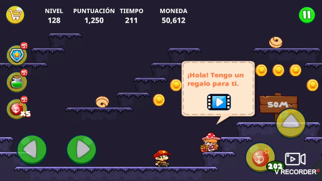 mario vs rey oruga - YouTube
