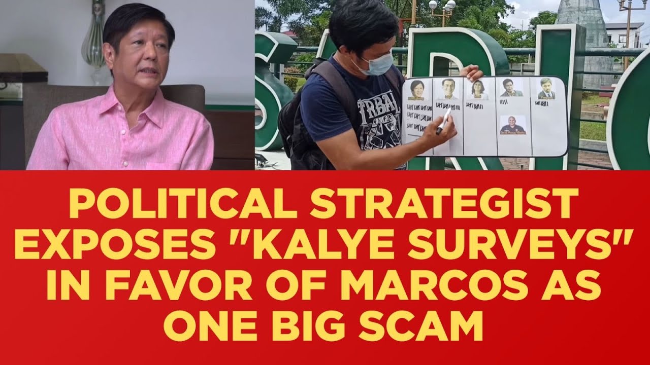 "Kalye Surveys" Done by Marcos Vloggers are Mind-Conditioning Scams ...