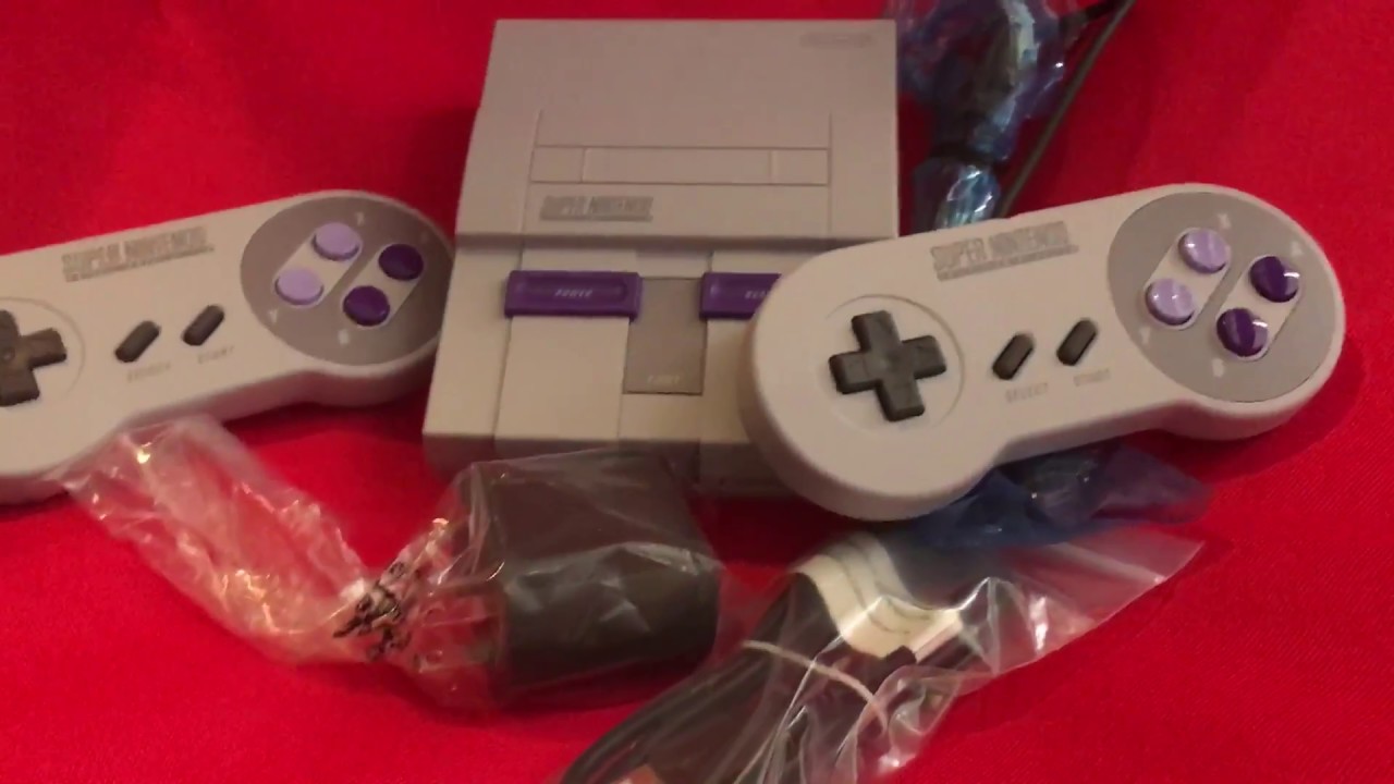 SNES Classic Edition Unboxing! - YouTube