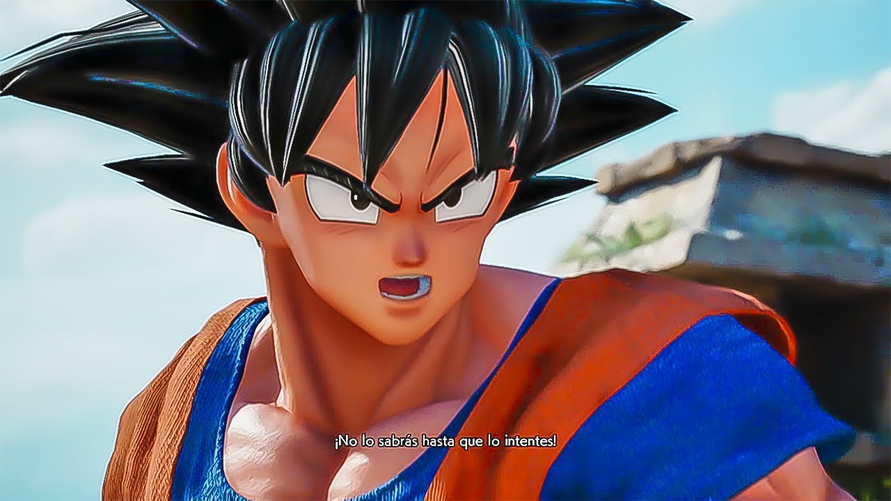 JUMP FORCE - La GRAN BATALLA de GOKU y VEGETA - YouTube