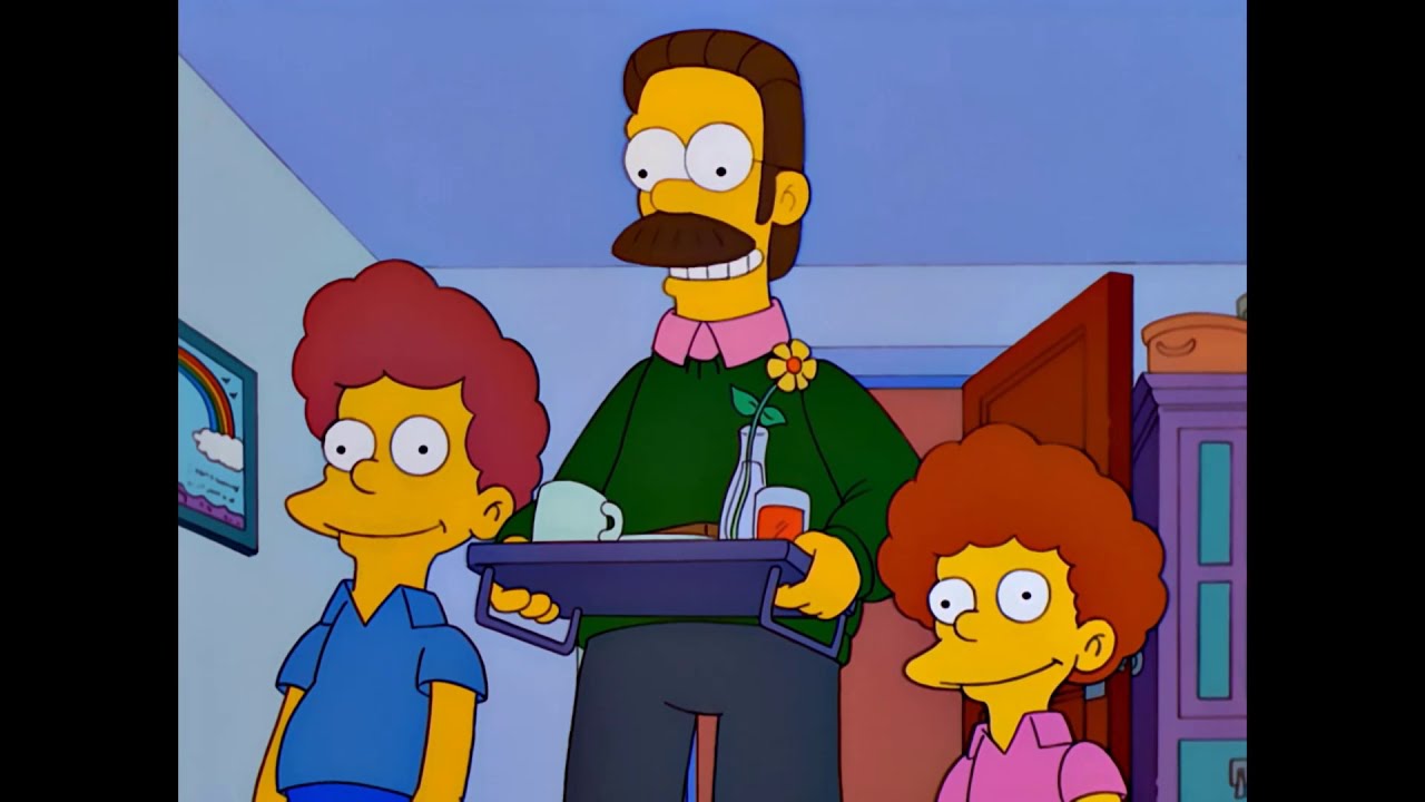 The Simpsons - Rod and Todd: Smokers Are Jokers - YouTube