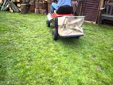 Sabo Ride On Mower - YouTube